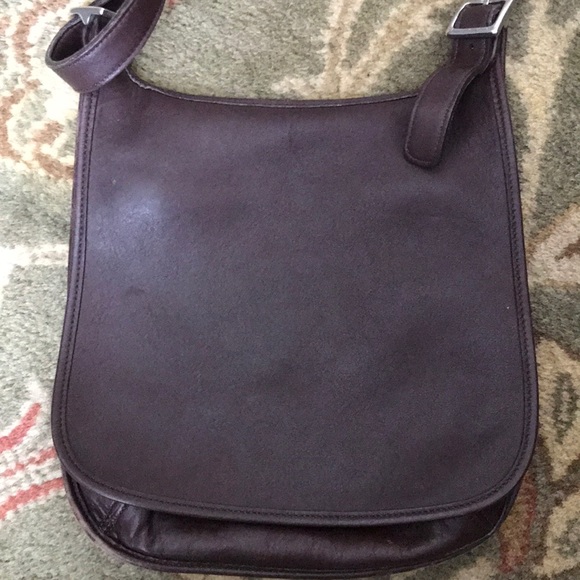 Coach | Bags | Vintage Coach Authentic Brown Leather Bag | Poshmark